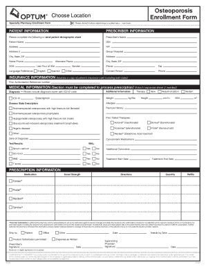 Fillable Online 59206 Optum Osteoporosis Enrollment Form Fax Email ...
