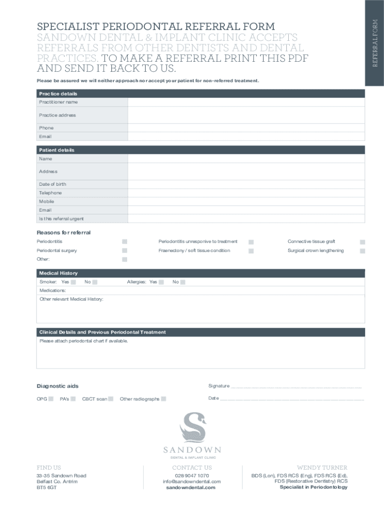 Fillable Online Caring for unrepresented patients: 5 things to keep in ...