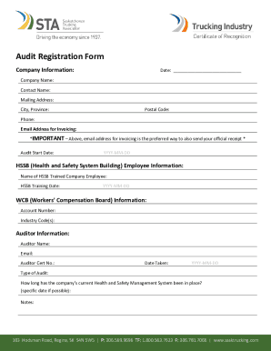 Fillable Online Audit Registration Form 2020, v1.0 January 2020.docx ...