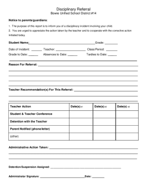 Fillable Online Notice to parents/guardians: Fax Email Print - pdfFiller
