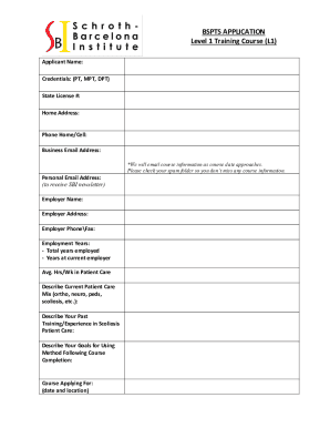 Fillable Online Common L1 registration form Updated CEUs.pdf Fax Email ...