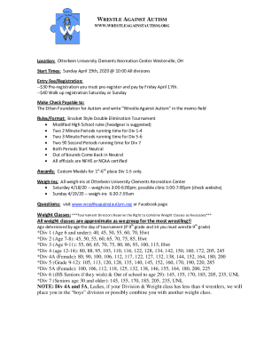 Fillable Online 2020 WAA Entry Form .doc Fax Email Print - pdfFiller