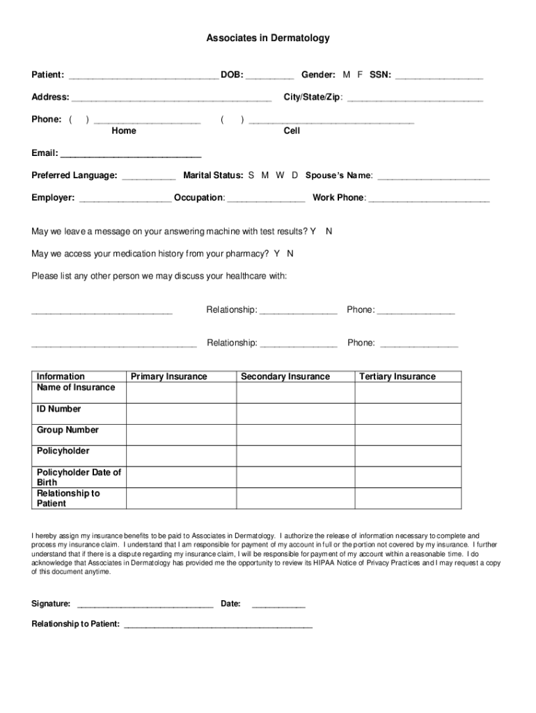 Fillable Online Dermatology Specialty Drug Referral Form ... - Eventus ...