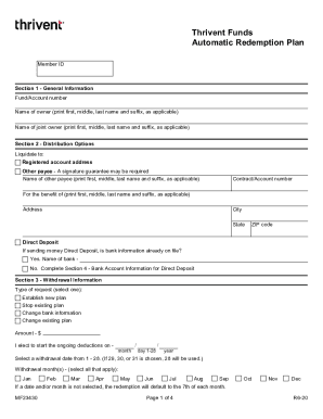 Fillable Online Thrivent Service Forms and Documents Online ...