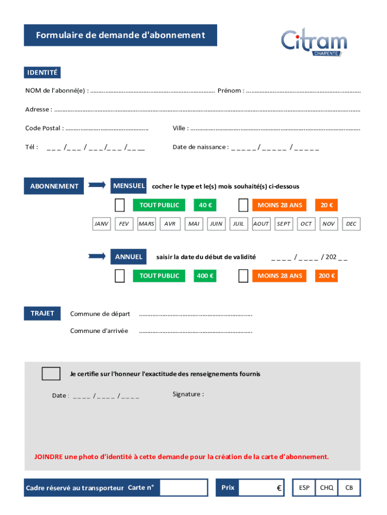 Remplissable En Ligne FORMULAIRE DEMANDE CARTE Fax Email Imprimer ...