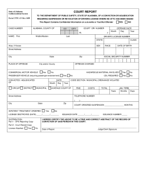 Fillable Online eforms alacourt ALABAMA - E-Forms Fax Email Print ...