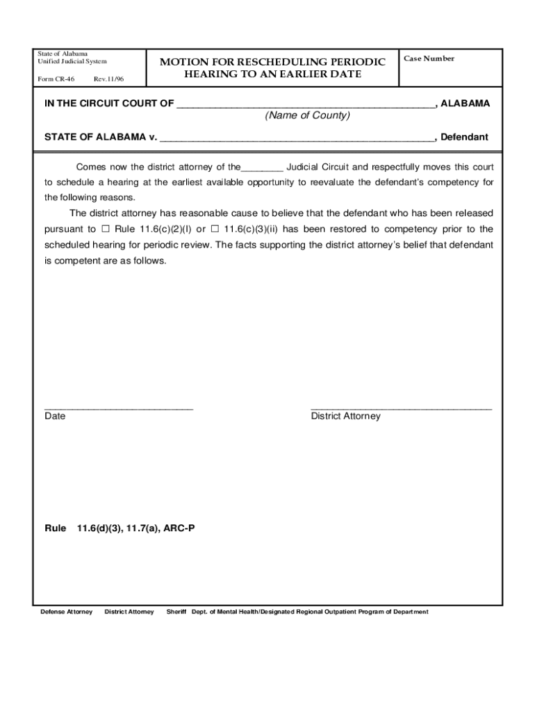 Fillable Online eforms alacourt Alabama Administrative Office of ...