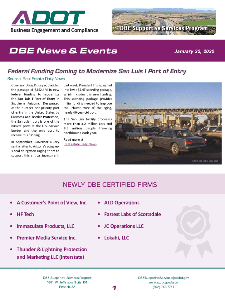 Fillable Online Federal Funding of $152.4 Million Coming to Modernize ...