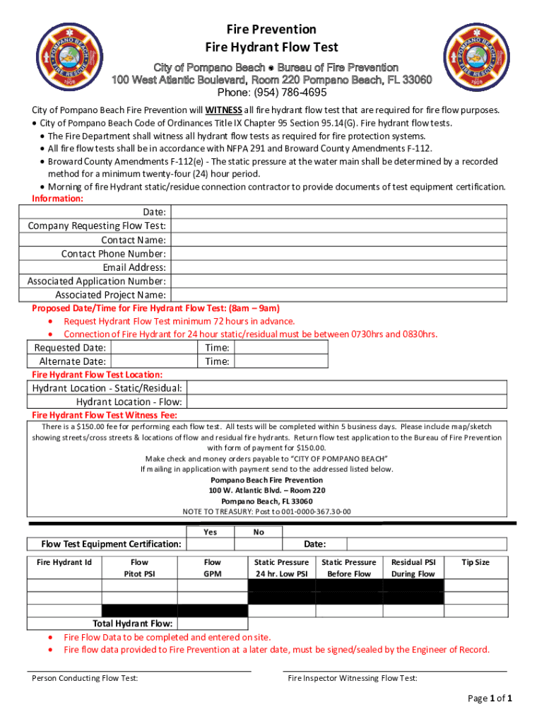 Fillable Online Building Inspections - Fire Department - City of ...