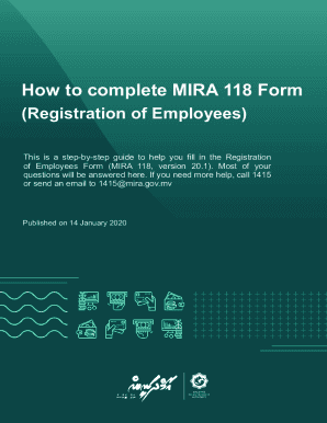Fillable Online How to complete MIRA 118 Form Fax Email Print - pdfFiller