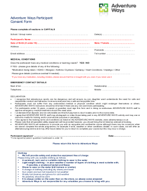 Fillable Online Template for Invitation and Implied Informed Consent ...