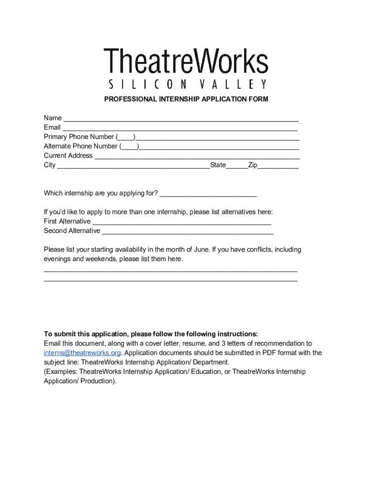 Fillable Online FREE 6+ Internship Email Examples & Samples in ...