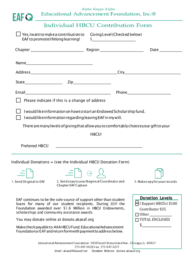 Fillable Online Alpha Kappa Alpha Educational Advancement ...