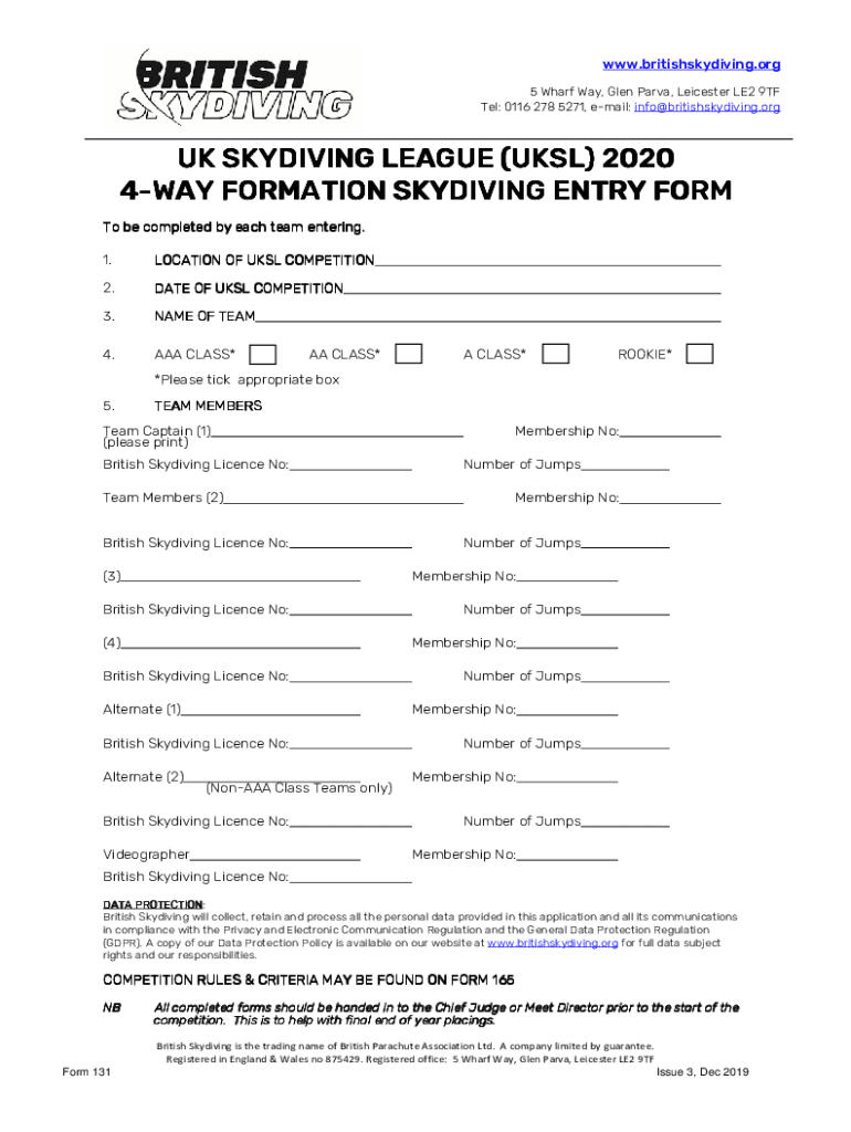 Fillable Online The BPA's essential guide to the sport - British ...