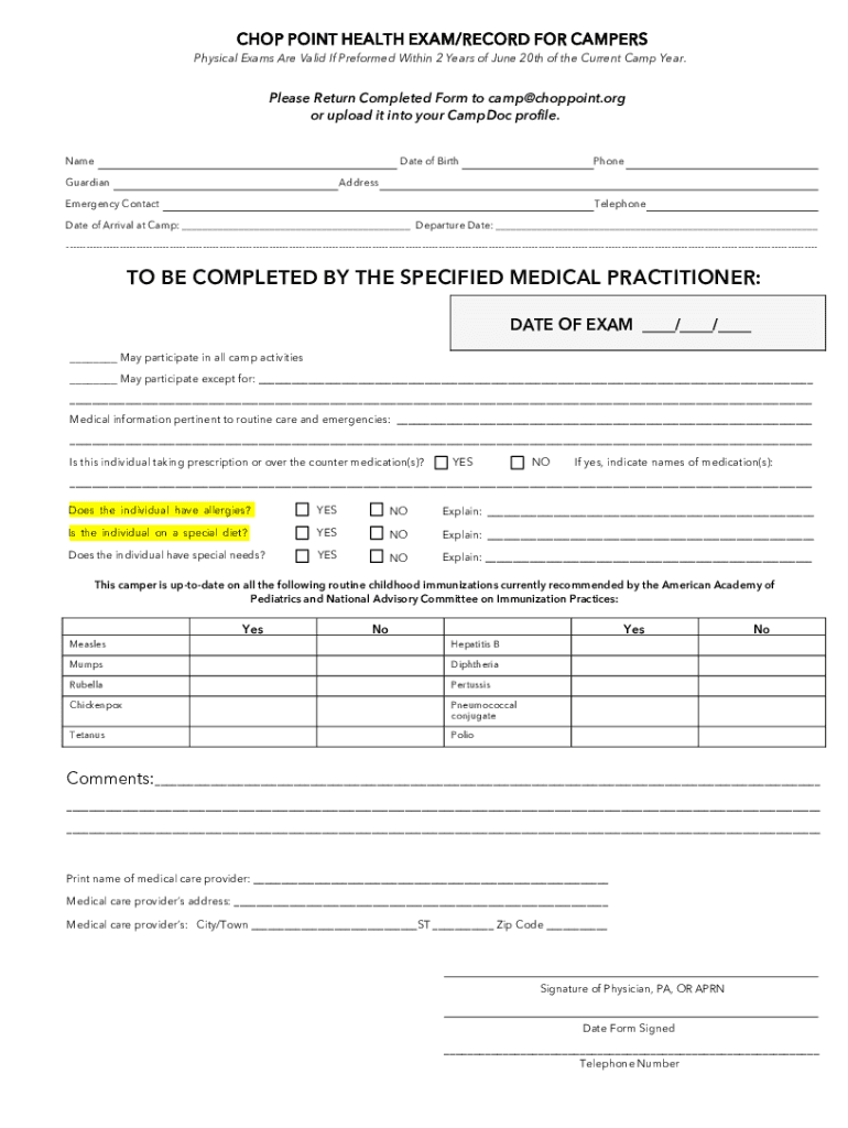 Fillable Online PART I CHP EXAM P - HPS Chapters Fax Email Print ...