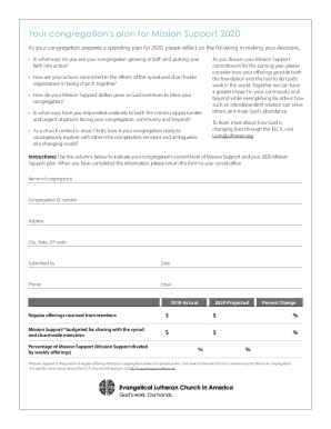 Fillable Online Church Mission Statements: 13 Diverse Examples and How ...