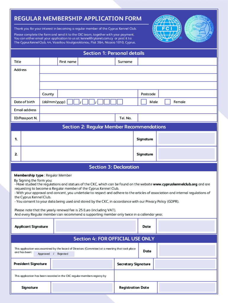 Fillable Online How to write a Membership Letter? Sample and Tips6 Best ...