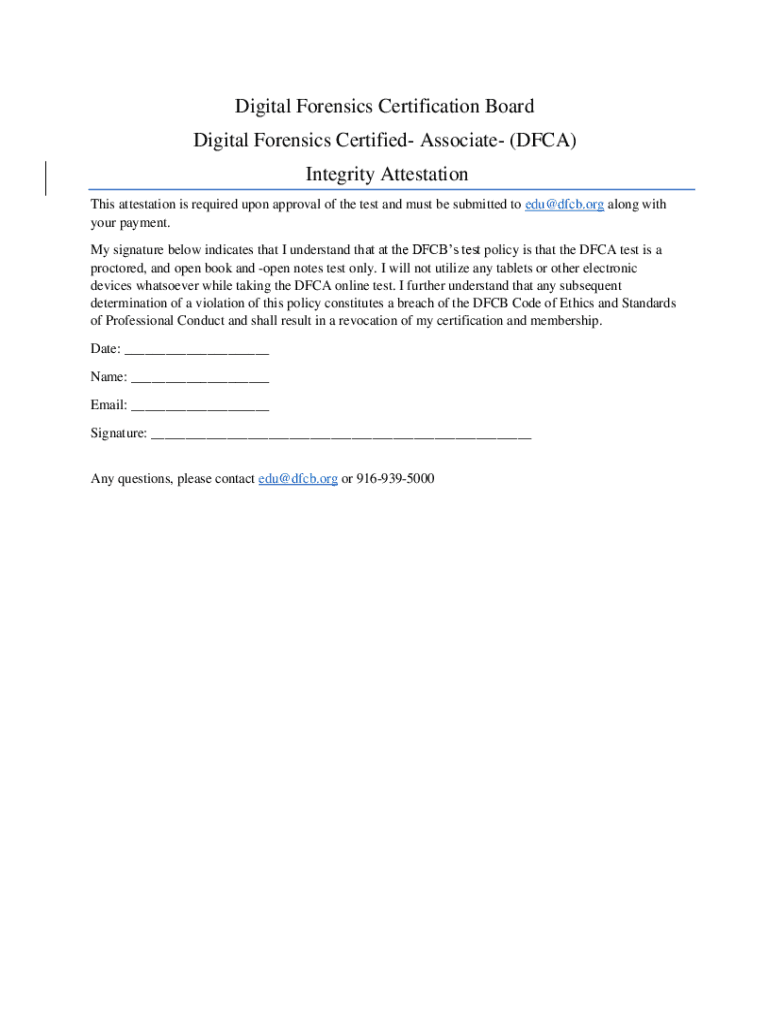 Fillable Online Best Digital Forensics Certifications ...