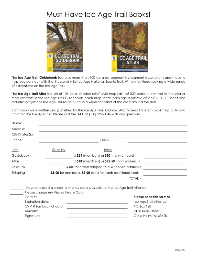 Fillable Online Interactive Hiker Resource Map - Ice Age Trail ...