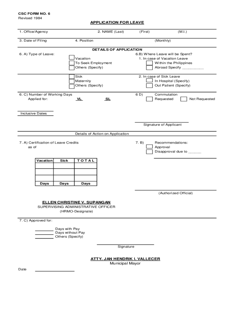 Fillable Online Deped Maternity Leave Form For Teachers - Fill Online ...