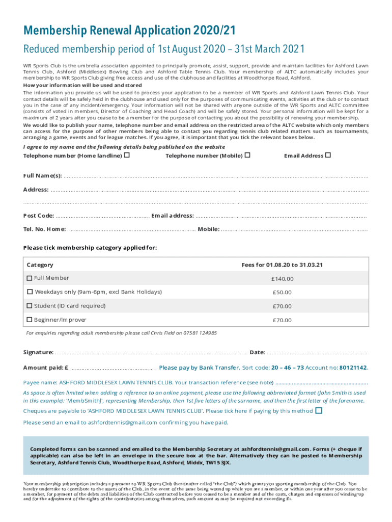 Fillable Online Membership Renewal Emails: 3 Templates Worth ...