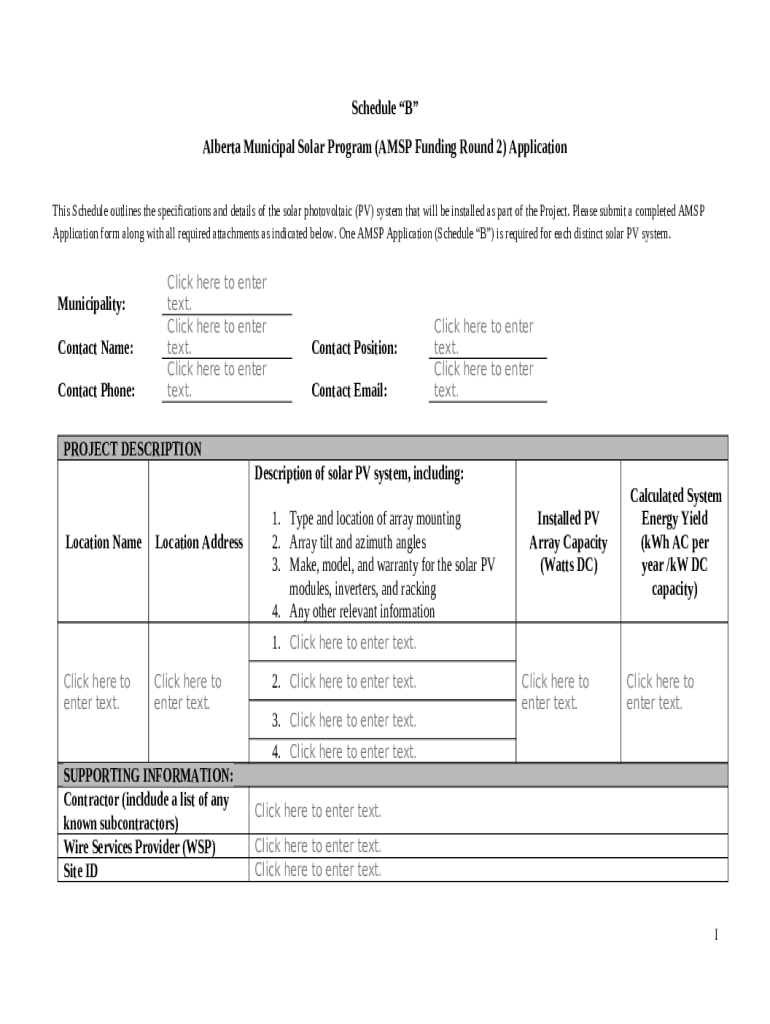 AMSP Round 2 Application Schedule B (July 2019).docx Doc Template ...