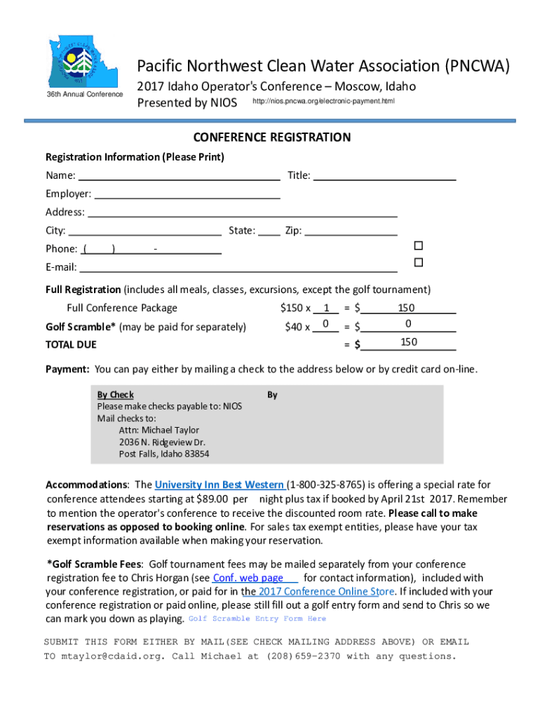Fillable Online Microsoft PowerPoint - Registration FormDRAFT 3 Fax ...