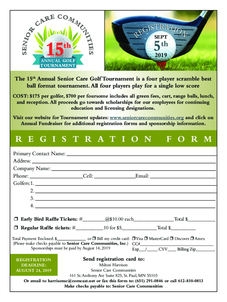 Fillable Online SCC Registration form 2019.indd Fax Email Print - pdfFiller