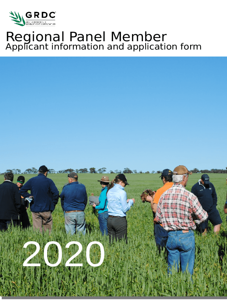 Advisory Panel Application - PCORI Doc Template | pdfFiller