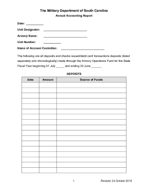 Fillable Online Annual Accounting Report Fax Email Print - pdfFiller