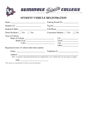 Fillable Online Nevada Vehicle Registration - Department of Motor ...