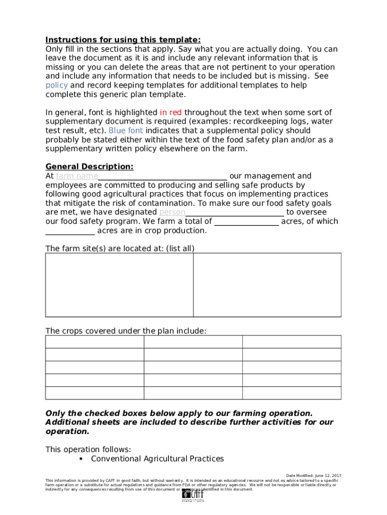 46 Great Safety Plan Templates (Construction, Site Specific, Patient ...