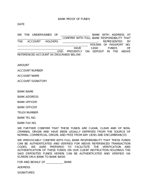 Proof of Funds (POF) - Definition, Example, POF LetterWhat is a bank ...