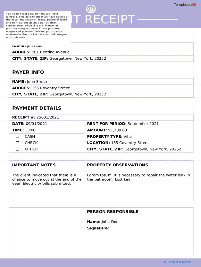PAYEE INFO Doc Template | pdfFiller