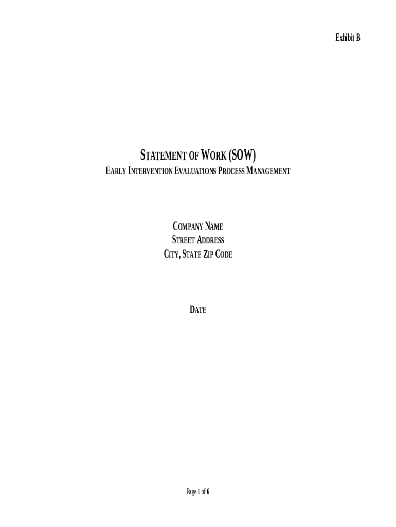 Statement of Work (SoW) Process Template ... - Process Street Doc ...