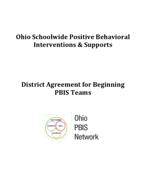 Fillable Online PBIS-District-Agreement-Form Fax Email Print - pdfFiller
