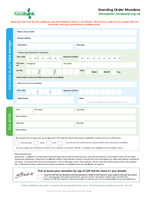 Fillable Online Standing Order Form 19.docx Fax Email Print - pdfFiller