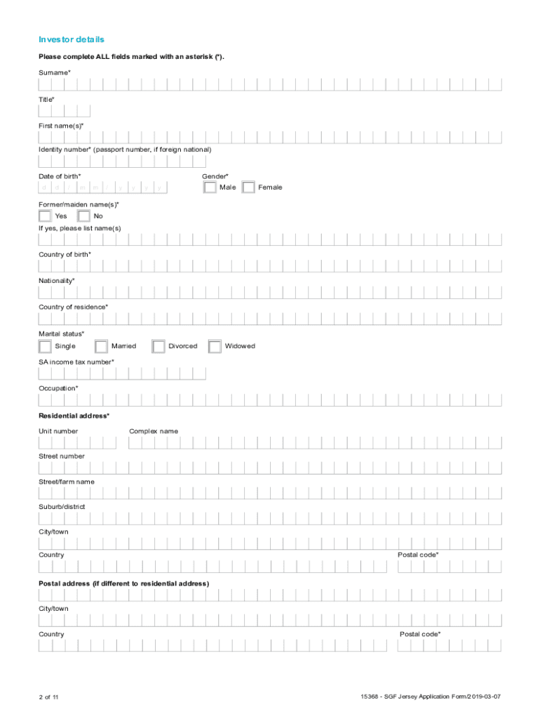 Fillable Online Withdrawal Form - Alexander Forbes Investments (Pty ...
