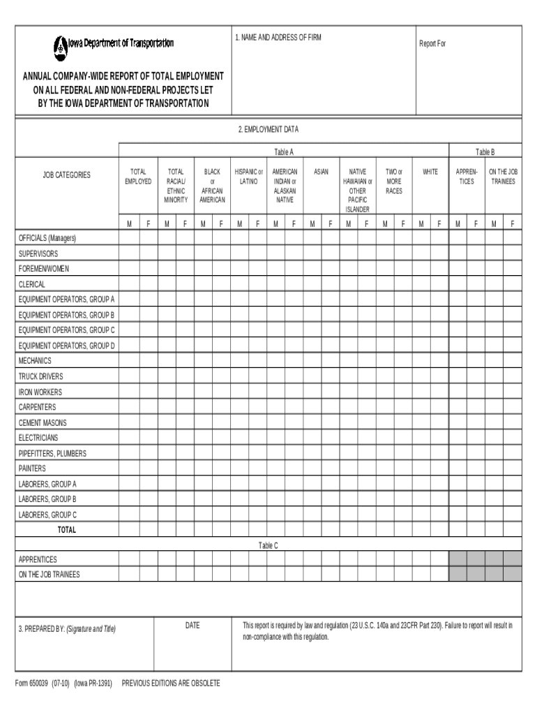 IA DOT 650061wd Doc Template | pdfFiller
