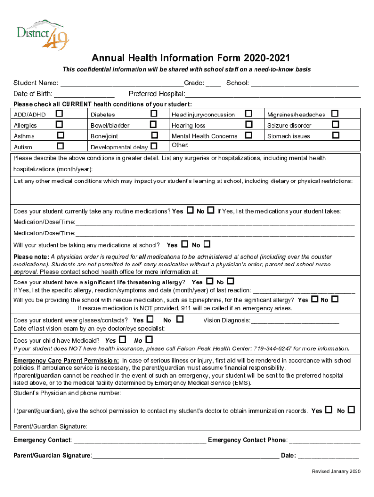 Fillable Online Authorization for Sharing Health Information ...