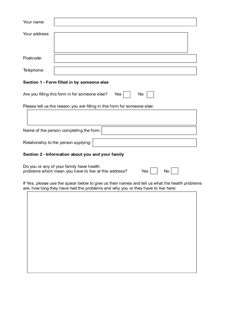 Fillable Online Application for a Council Tax Discretionary Hardship Payment Fax Email Print ...