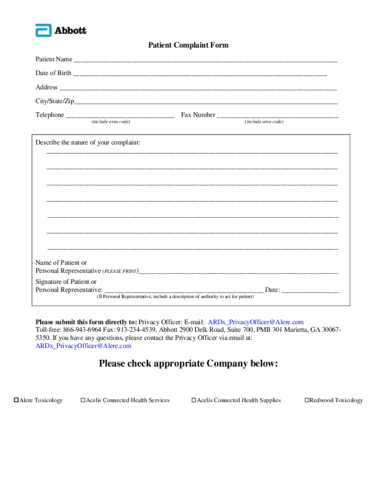 Fillable Online Form 6105, Hospital Facility Incident ReportTexas ...