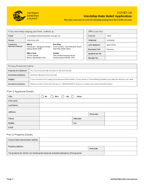 Fillable Online COVID-19 Hardship Relief Request Form Fax Email Print ...
