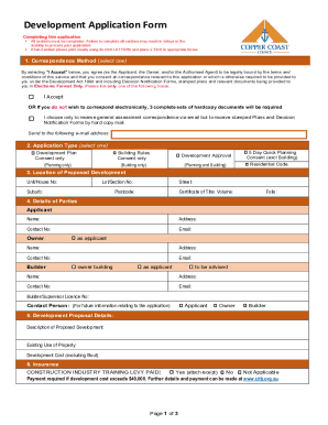 Fillable Online Development Application Form - Amazon Web Services Fax ...