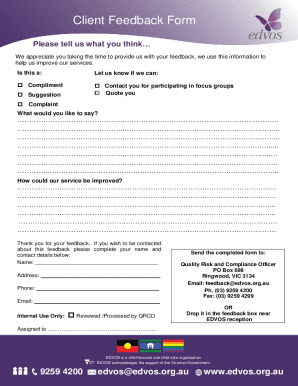 Fillable Online Clients Feedback Survey Form TemplateJotForm5 Steps to Ask for Client Feedback ...