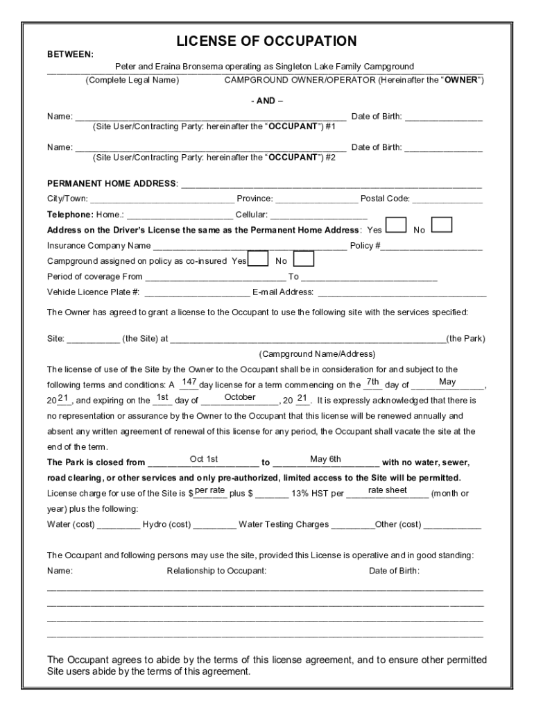 Fillable Online OL 22; Application for Occupational License ...