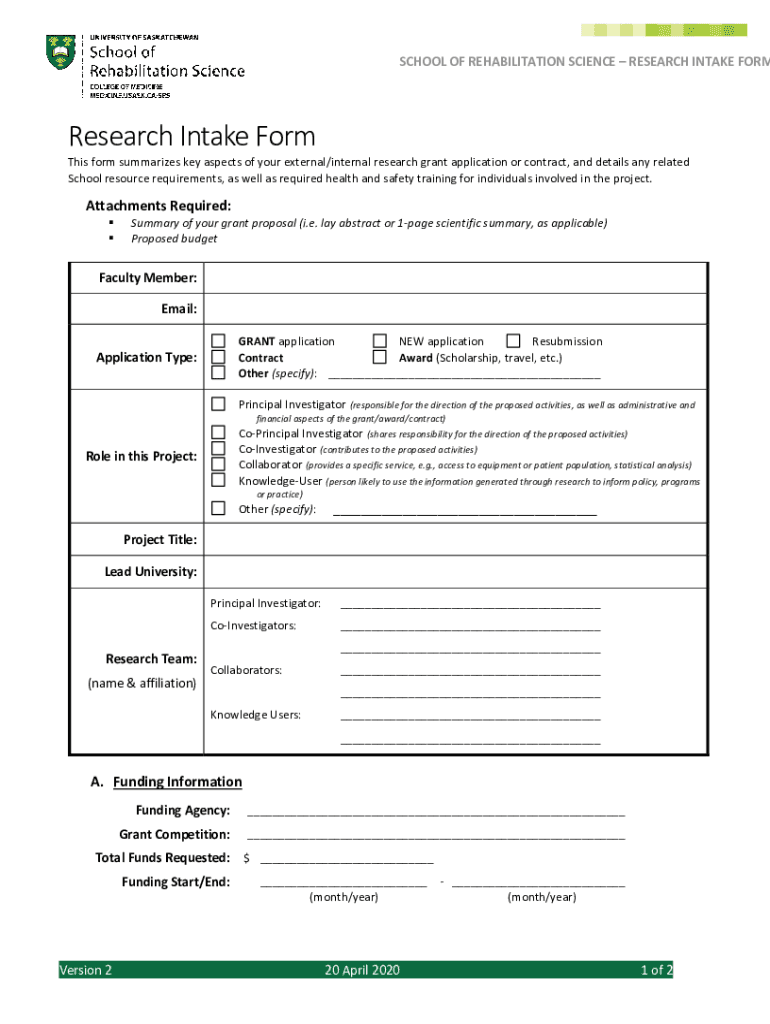 Fillable Online FREE 10+ Sample Assessment Intake Forms in MS ...