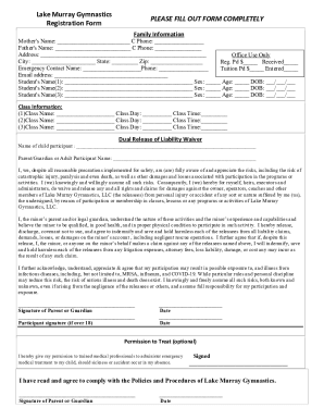 Fillable Online reg-form - with dual release (1) Fax Email Print ...