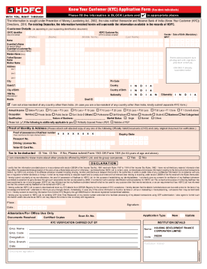 Fillable Online Know Your Client (KYC) Application Form (For ...