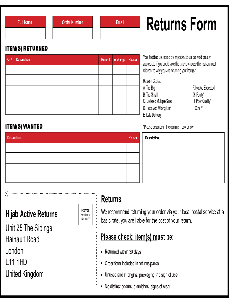 Fillable Online Returns Form RA3 Fax Email Print - pdfFiller